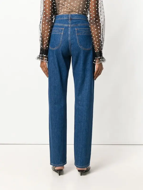 Philosophy Di Lorenzo Serafini High-waist Straight Jeans