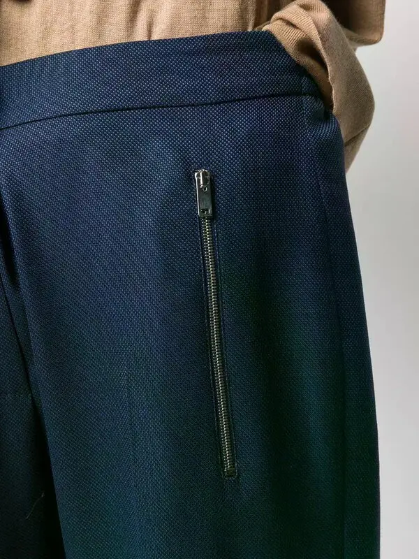 Stella McCartney Zipped Pockets Cropped Trousers