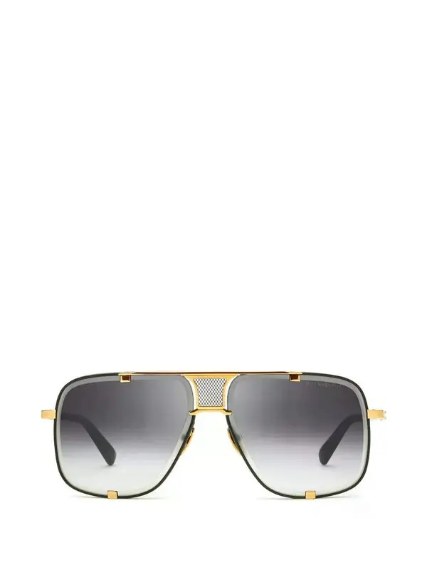 Dita Mach-five Aviator Sunglasses - Black