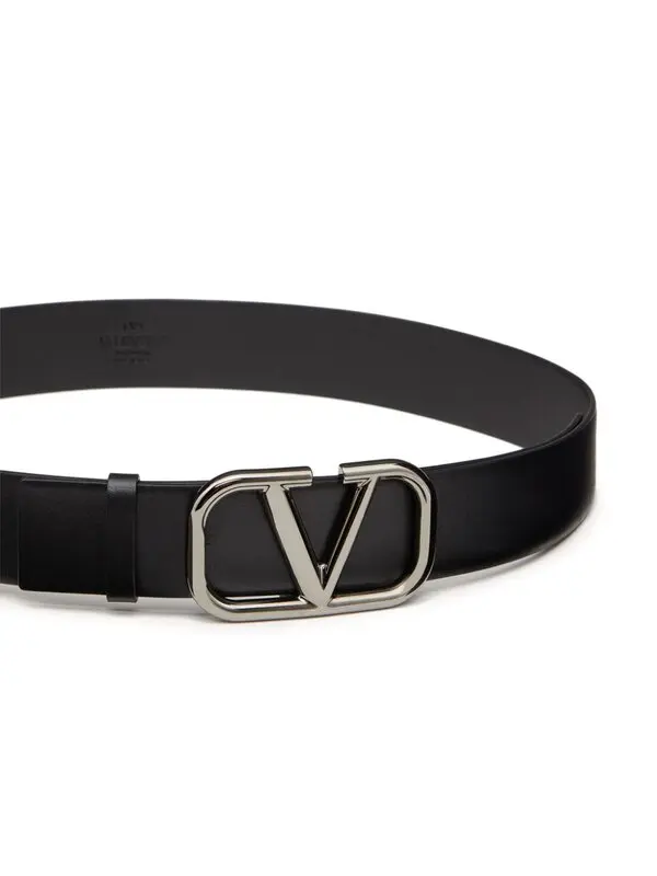 Valentino Garavani 40mm Vlogo Signature Belt - Black
