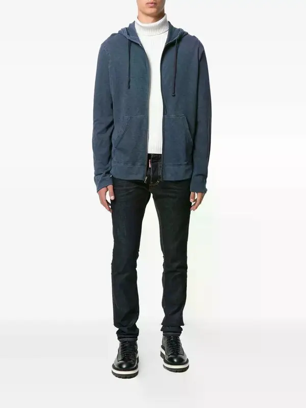 JAMES PERSE Cotton Zip-up Hoodie
