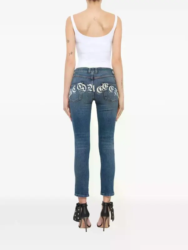 Alexander McQueen Cropped Skinny Jeans