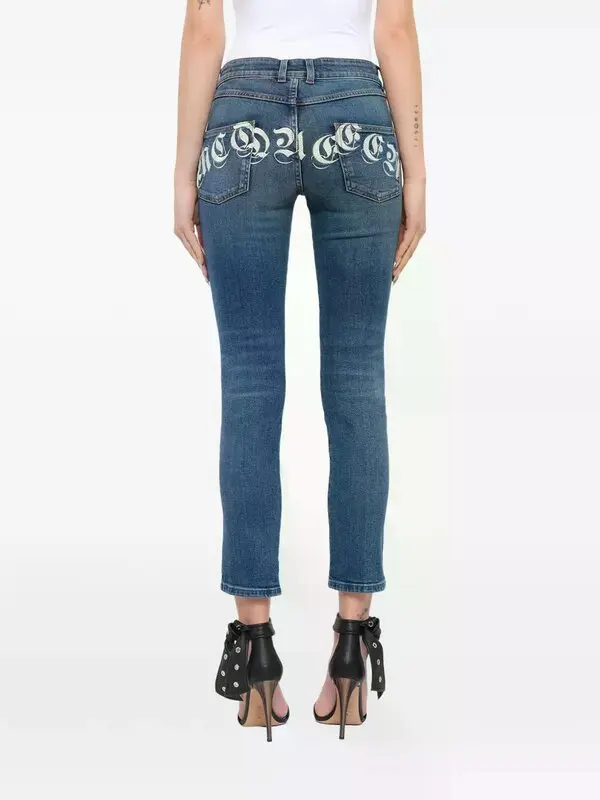 Alexander McQueen Cropped Skinny Jeans
