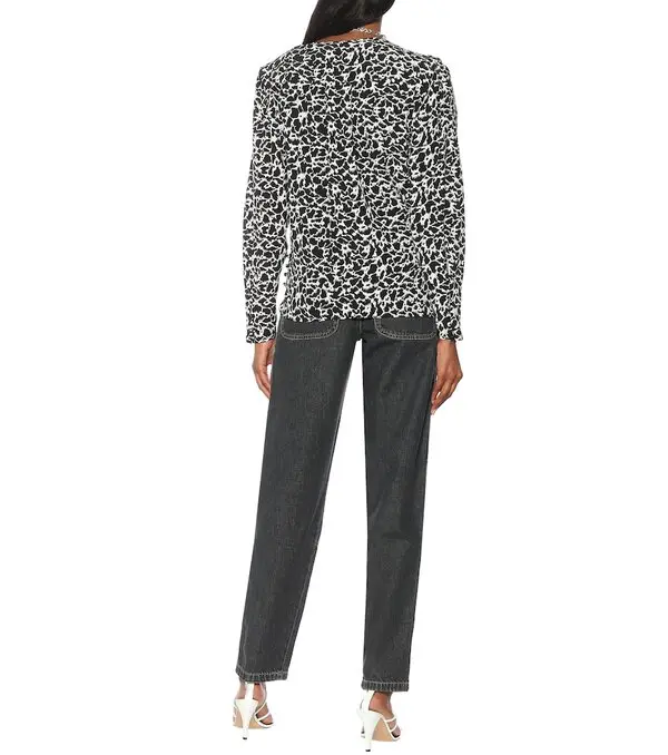 MARANT ETOILE Floral Wrap Blouse