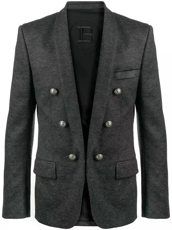 Balmain Decorative Button Blazer