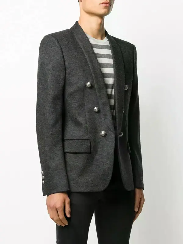 Balmain Decorative Button Blazer