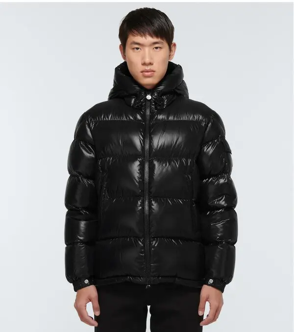 Moncler Down-filled Hooded Jacket - Black
