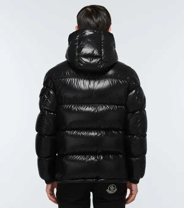 Moncler Down-filled Hooded Jacket - Black