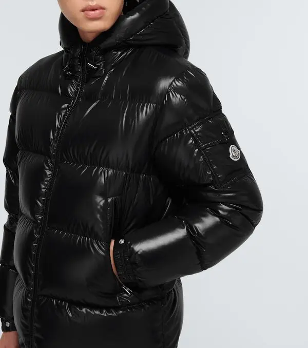 Moncler Down-filled Hooded Jacket - Black