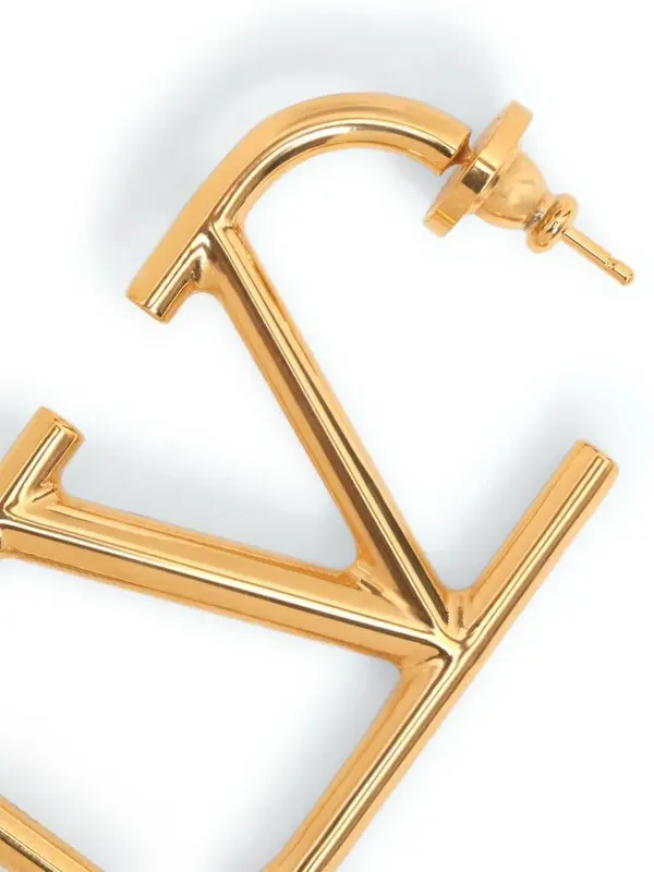 Valentino Garavani Vlogo Signature Earrings - Gold