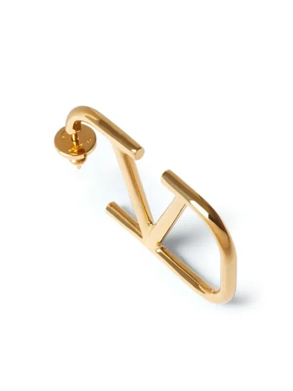 Valentino Garavani Vlogo Signature Earrings - Gold