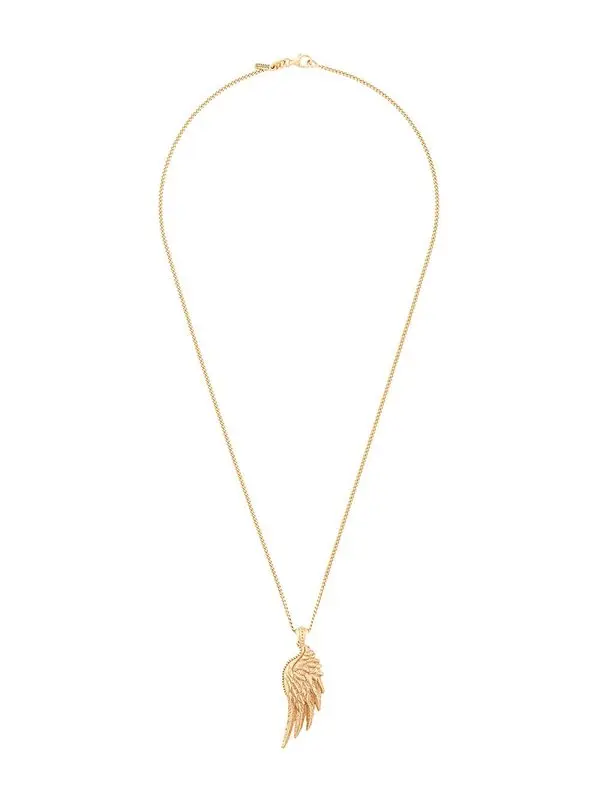 Emanuele Bicocchi Wing Pendant Necklace - Gold