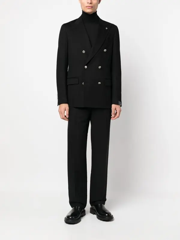 DRUMOHR Fine-knit Roll Neck Sweater - Black