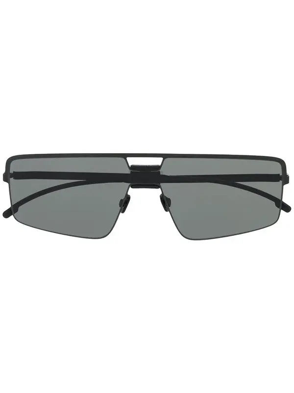 Mykita Soy Shield Sunglasses - Black