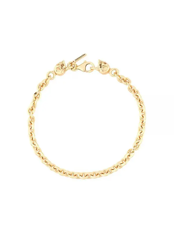 Emanuele Bicocchi Skull Bracelet - Gold