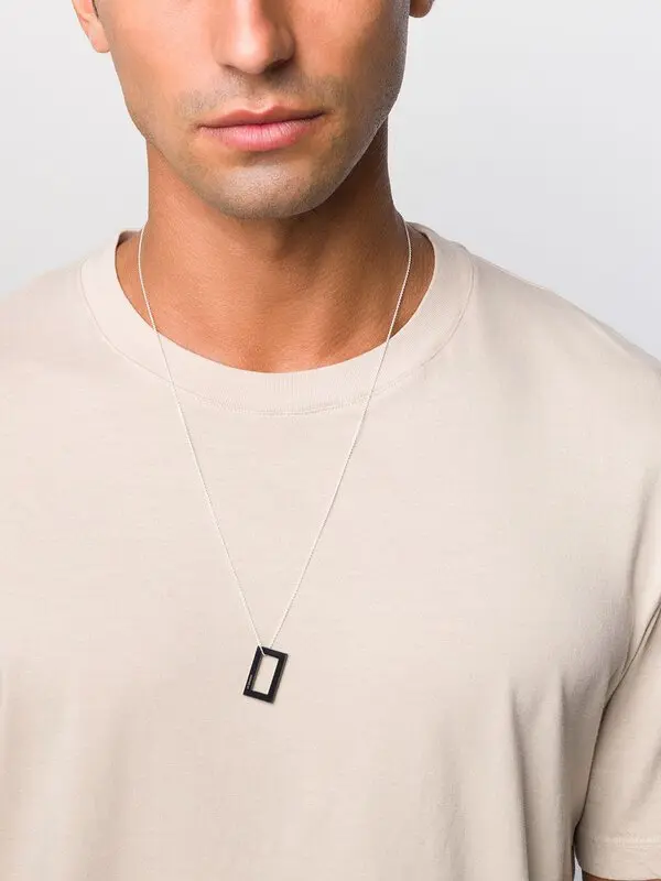 Le Gramme 2.1 Grams Ceramic Charm Necklace