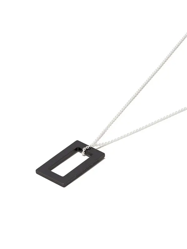 Le Gramme 2.1 Grams Ceramic Charm Necklace