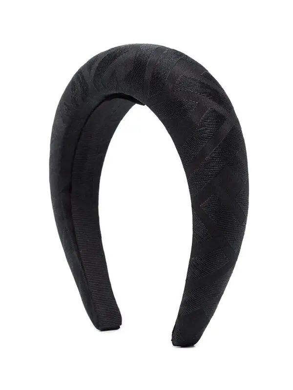 Fendi Ff Padded Silk Hairband