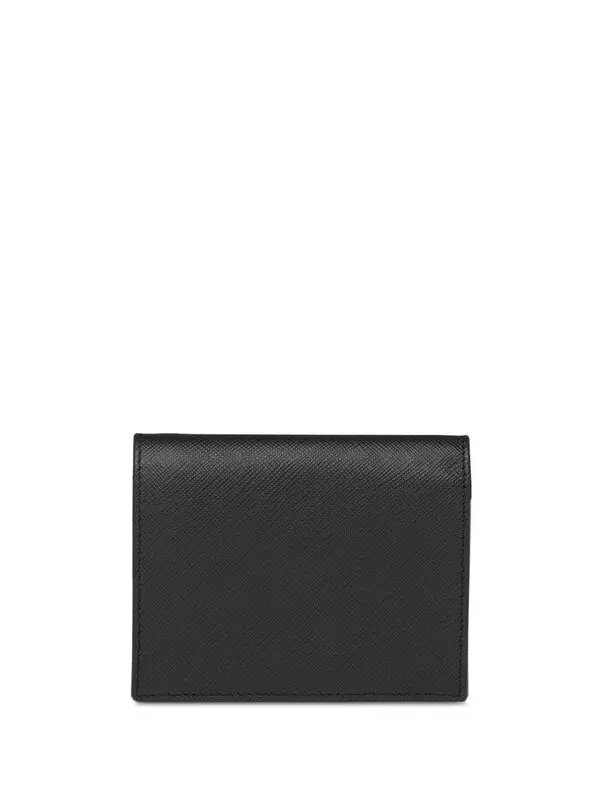 Prada Logo Plaque Wallet