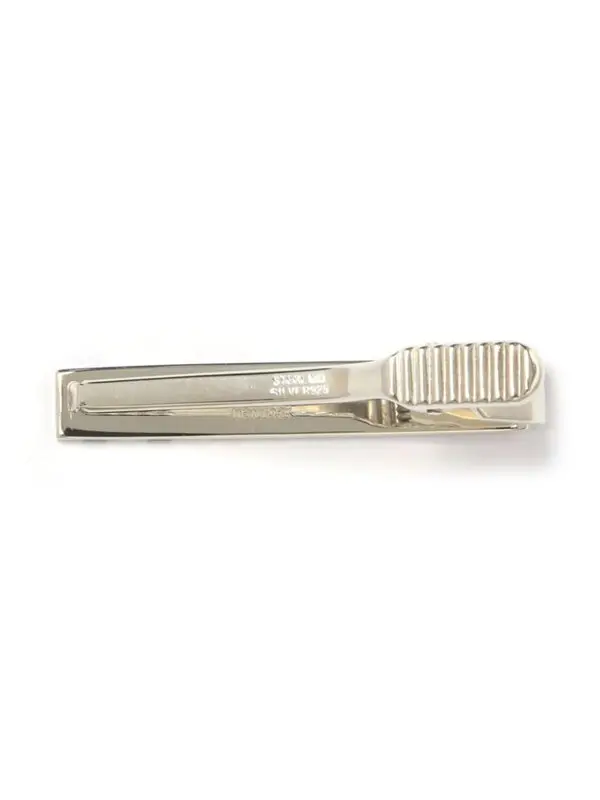 Thom Browne Rwb-stripe Sterling- Tie Bar