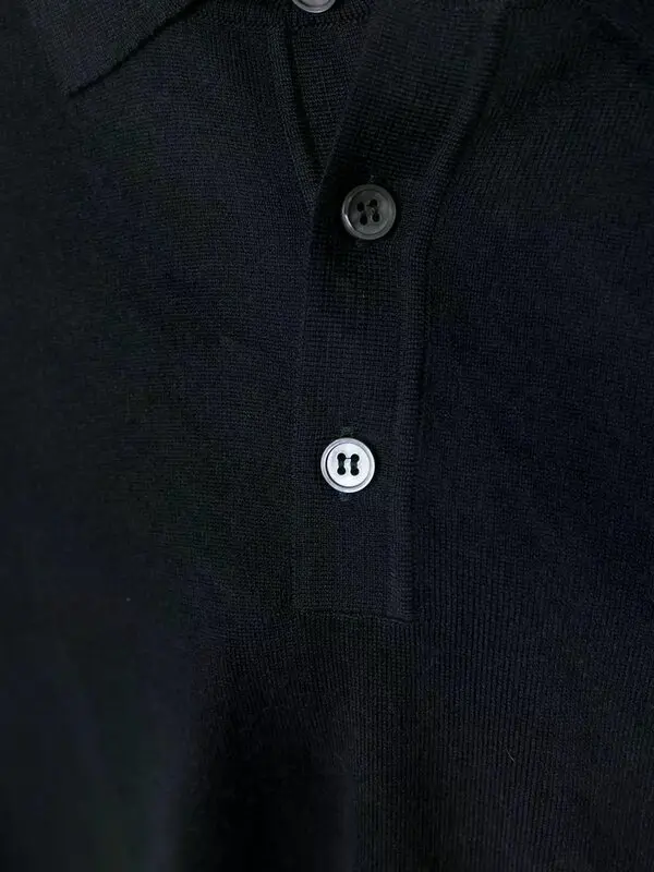 ZANONE Fine-knit Polo Shirt