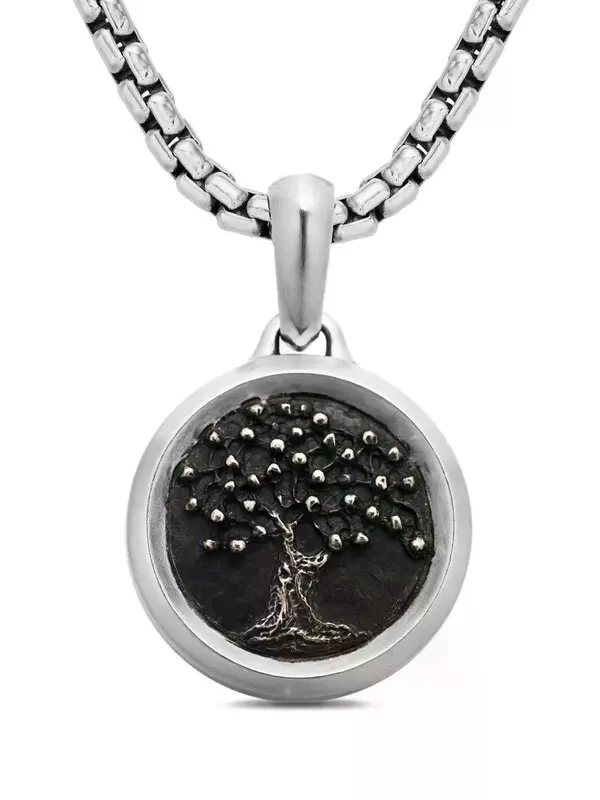 David Yurman Sterling Tree Of Life Amulet - Silver