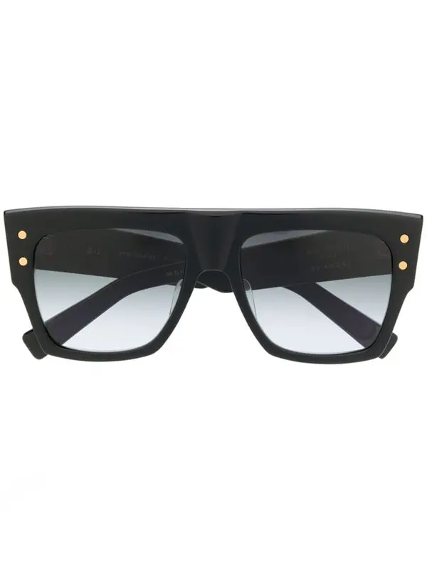 Balmain X Akoni Sunglasses - Black