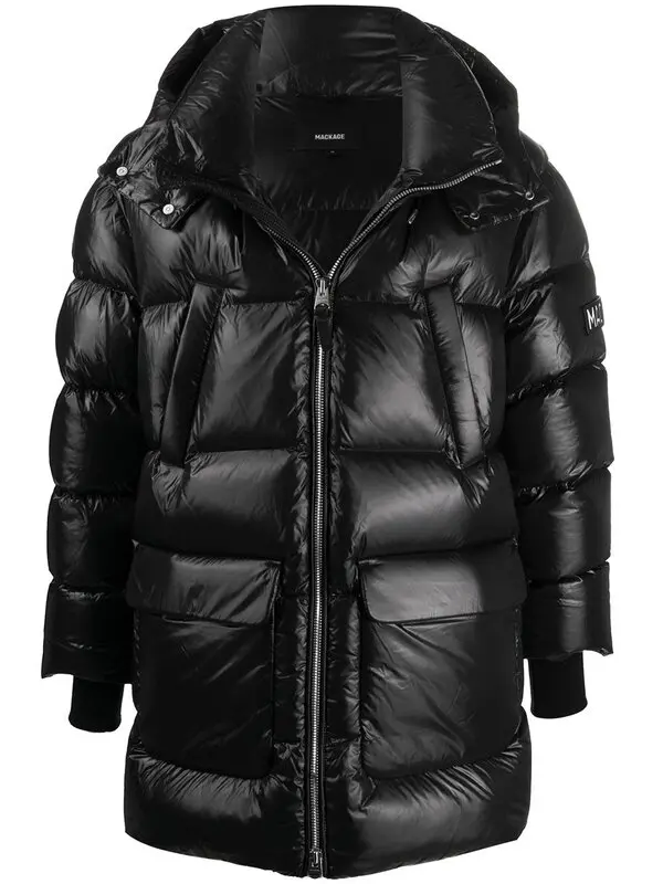Mackage Kendrick Padded Coat In Black - 63% Off | Editorialist