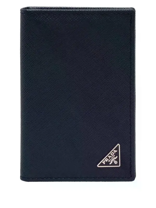 Prada Leather Wallet - Blue
