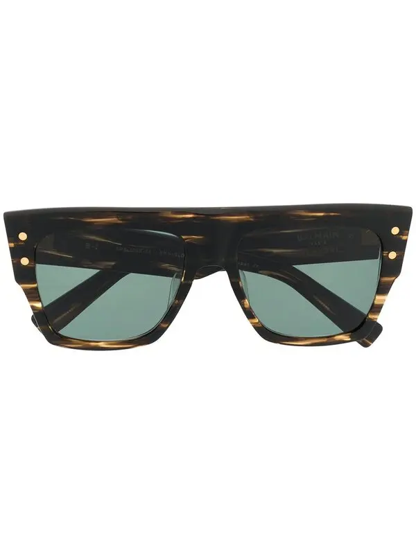 Balmain X Akoni B-i Sunglasses - Brown