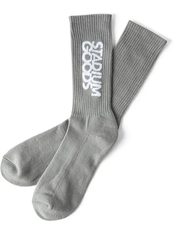 STADIUM GOODS® Logo Crew Socks - Grey