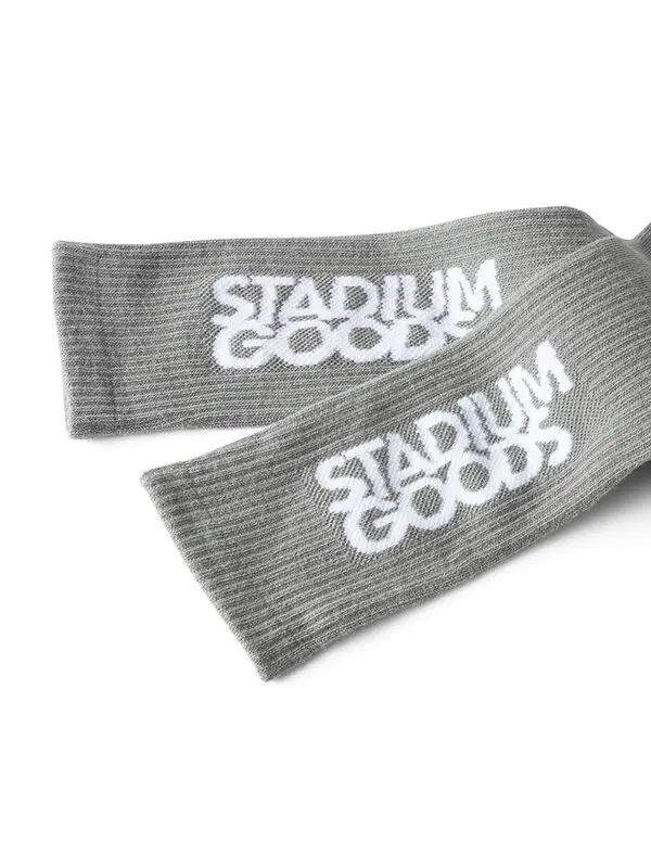 STADIUM GOODS Logo Crew Socks - Grey