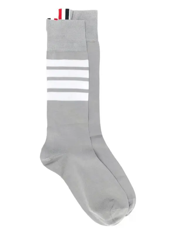 Thom Browne 4-bar Socks - Grey