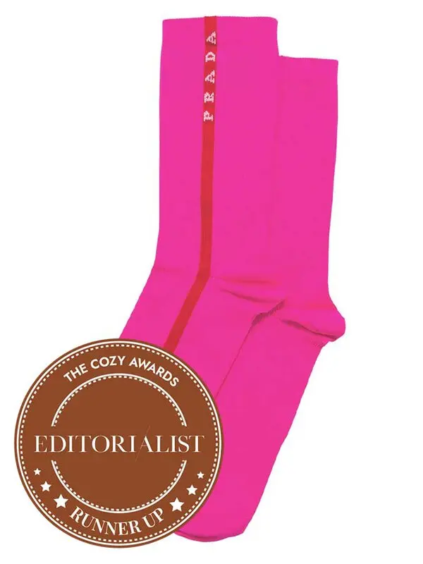 Prada Intarsia Knitted Socks