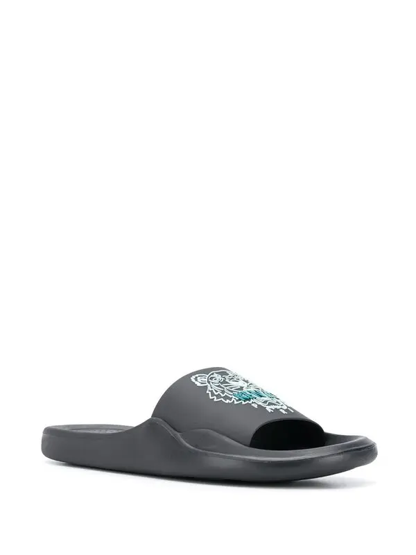 Kenzo Tiger Debossed Slides