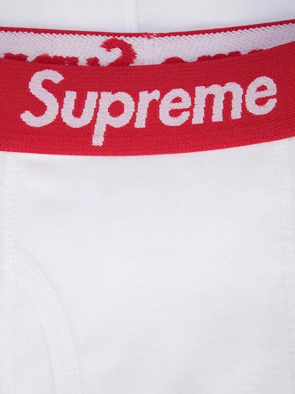 Supreme X Hanes Tagless Boxer Briefs - White