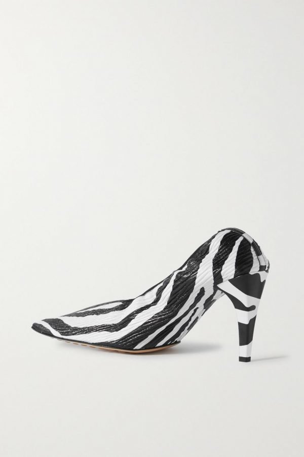 zebra print pumps