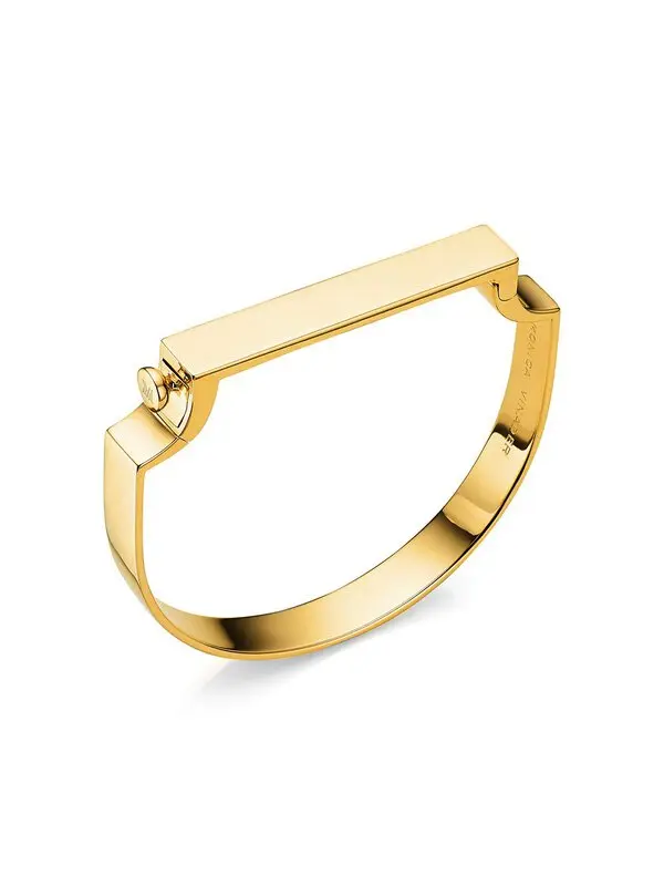Monica Vinader Signature Bangle - Gold