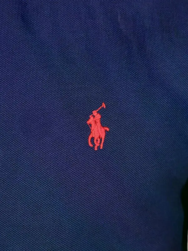 Polo Ralph Lauren Logo-embroidered Polo Shirt - Blue