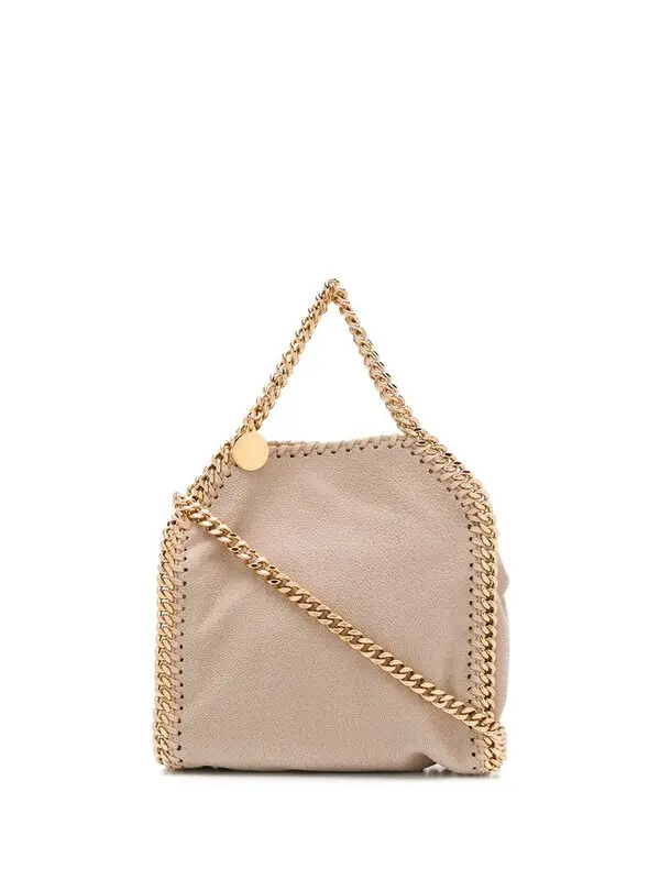 Stella McCartney Mini Falabella Tote Bag - Neutrals