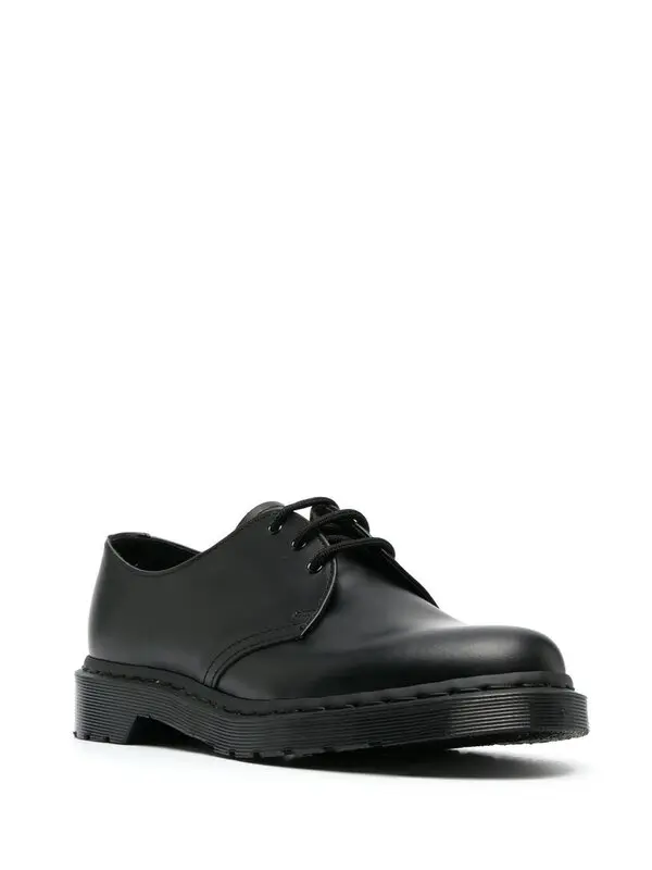 Dr. Martens Leather Derby Shoes - Black