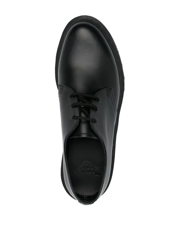 Dr. Martens Leather Derby Shoes - Black