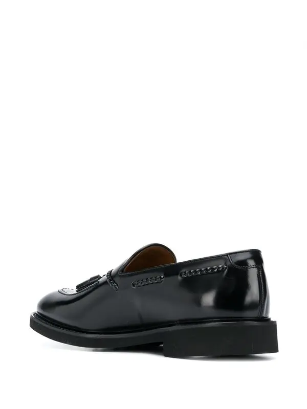 DOUCAL'S Tassel-embellished Leather Loafers
