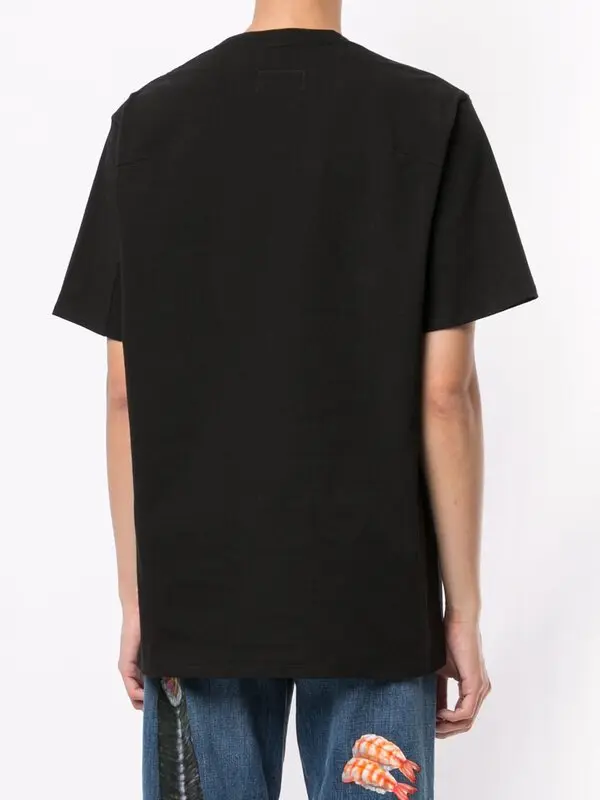 DOUBLET Embroidered Fringed T-shirt