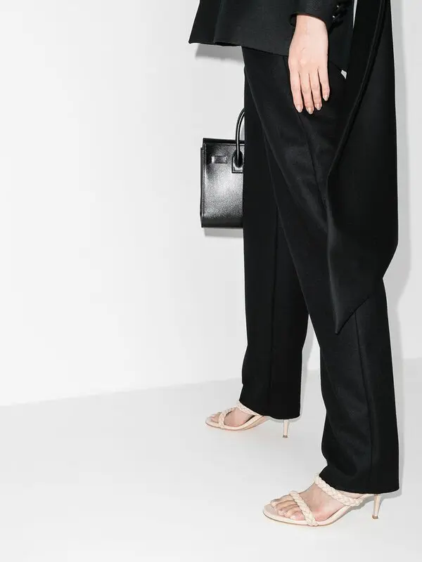 GIANVITO ROSSI Plaited Strap 70mm Sandals