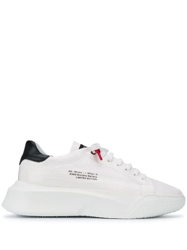 GIULIANO GALIANO Nemesis Lace-up Sneakers - White