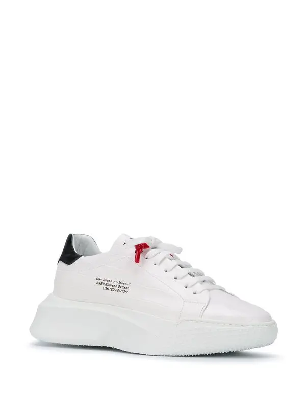GIULIANO GALIANO Nemesis Lace-up Sneakers - White