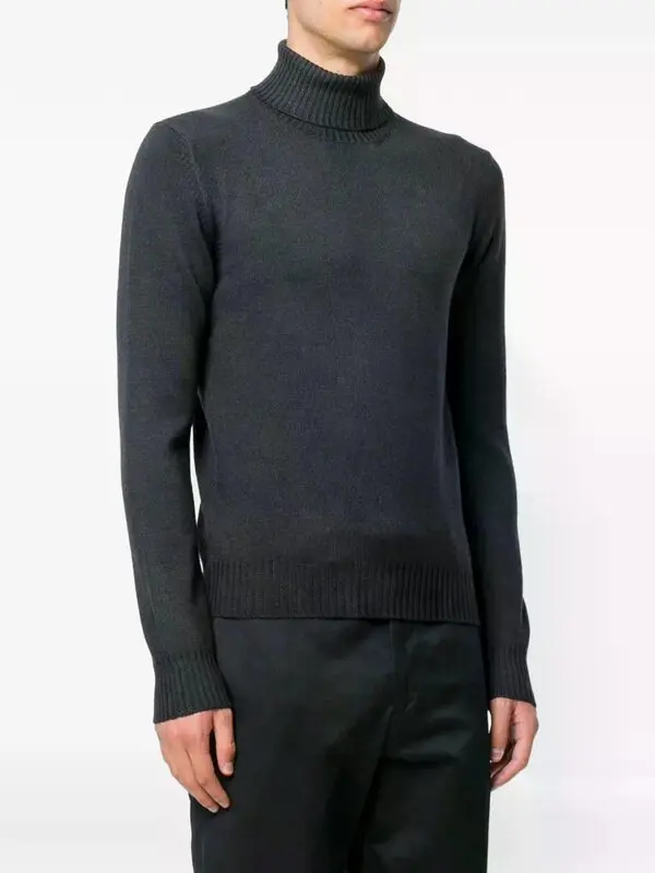 D4.0 Long-sleeved Roll-neck Sweater