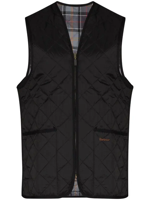 Barbour Quilted Sleeveless Gilet - Black
