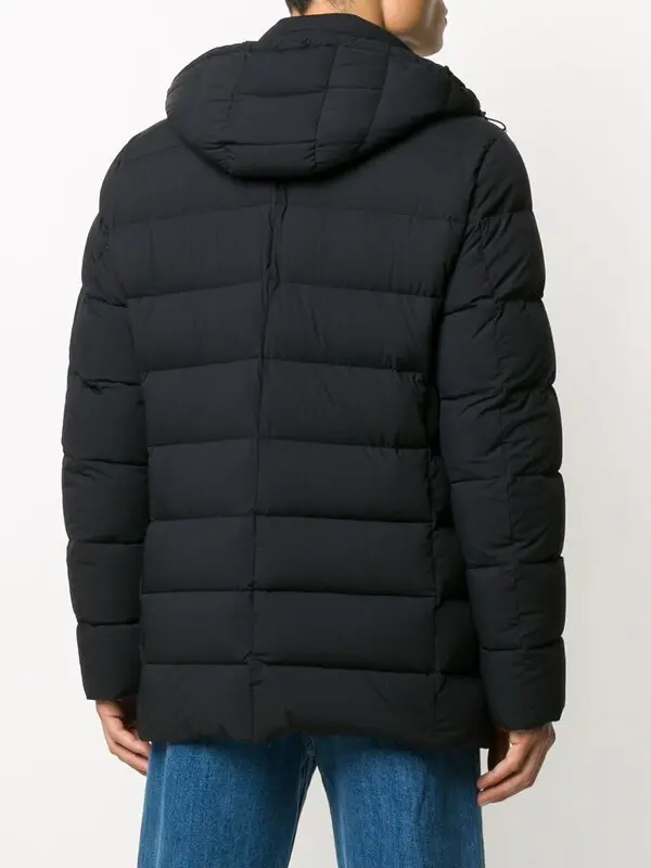 MOORER Florio Padded Coat - Blue